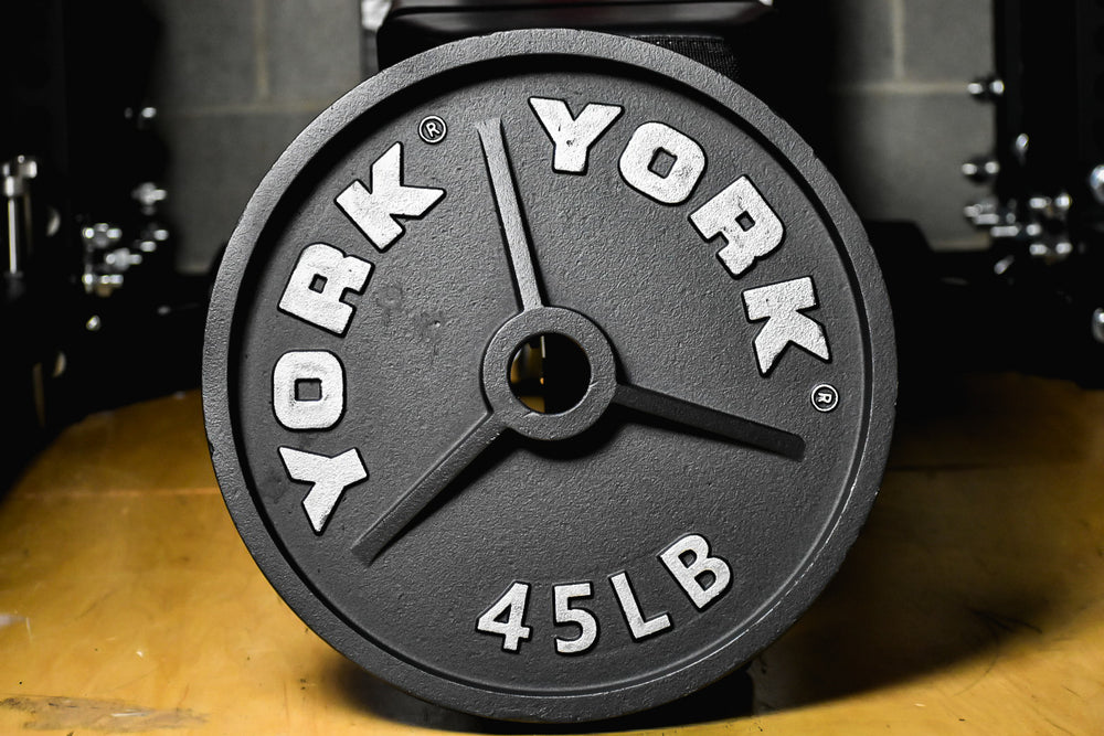 York Deep Dish Olympic Plates – Bare Steel Equipment
