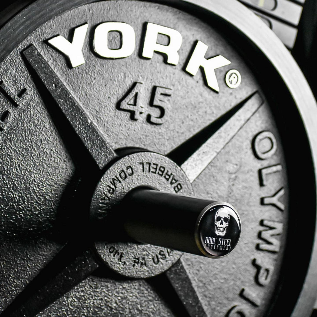 York Legacy Olympic Plates – Bare Steel Equipment
