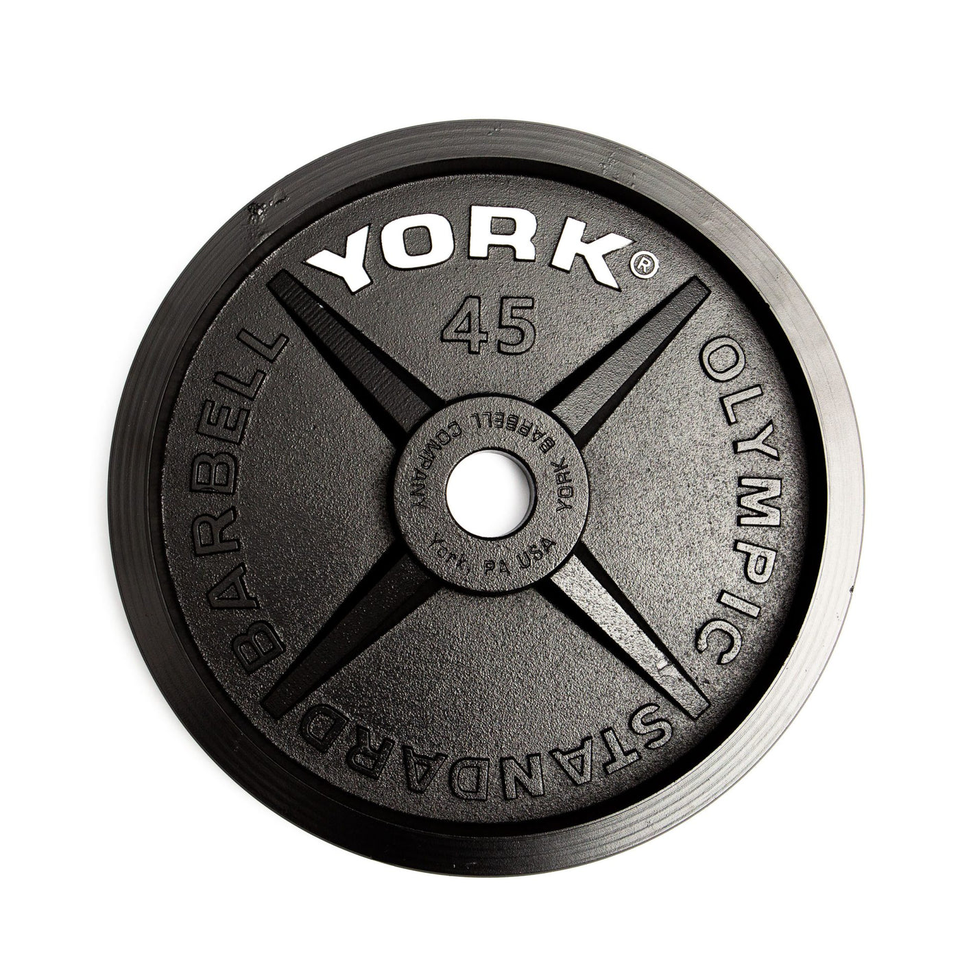 York Legacy Olympic Plates – Bare Steel Equipment
